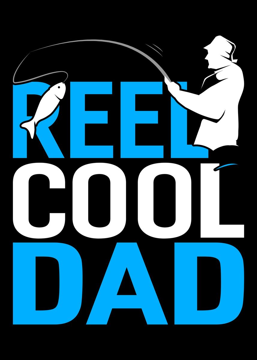 'Fishing Lover Angler' Poster, picture, metal print, paint by Christian ...