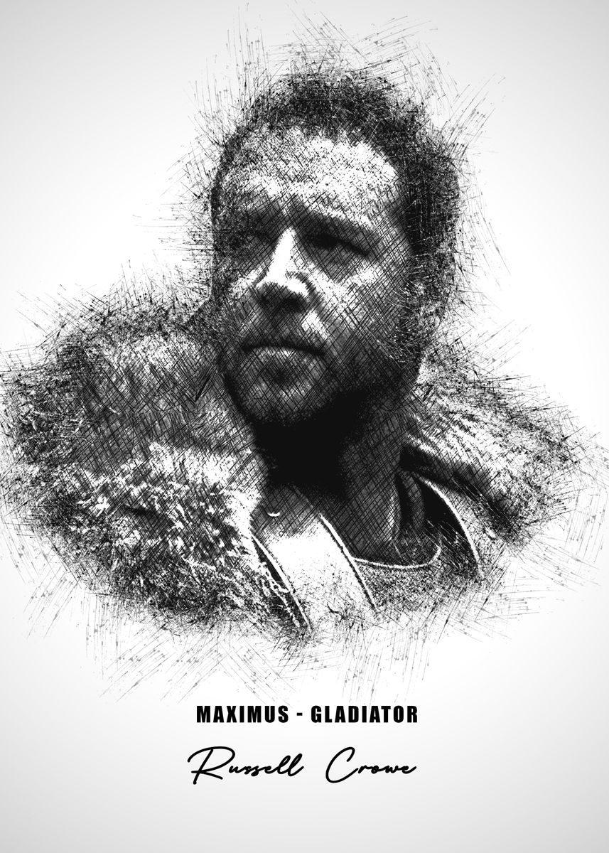 'Maximus Gladiator' Poster, picture, metal print, paint by Clay ...