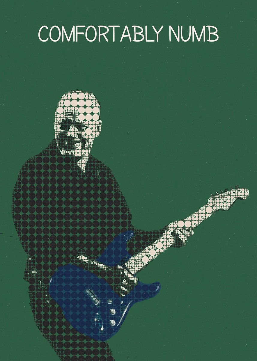 'Comfortably Numb ' Poster by The Poster | Displate