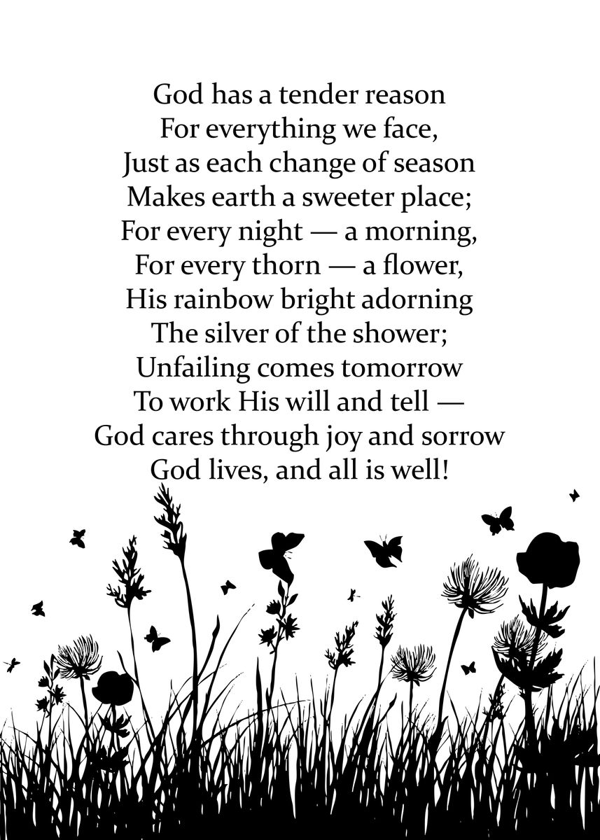 'All Is Well' Poster, picture, metal print, paint by ABConcepts | Displate