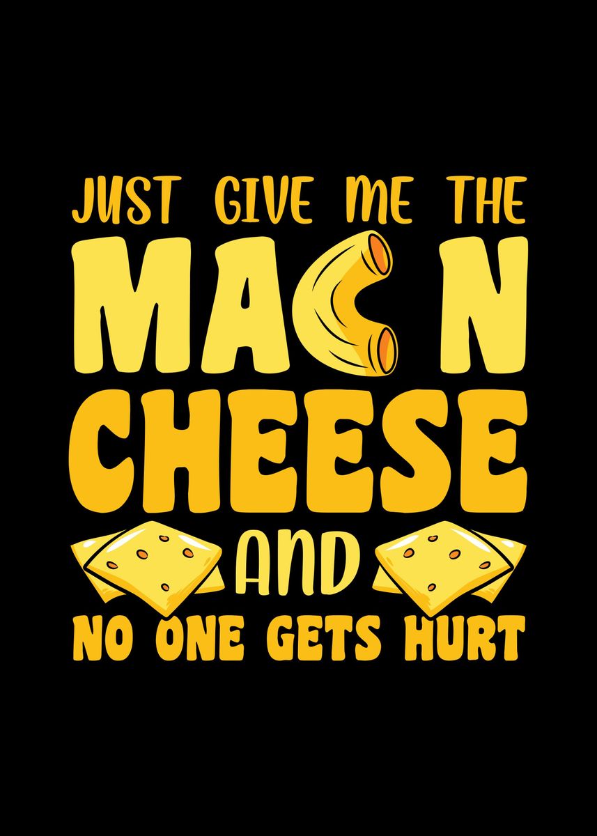 'Mac and Cheese' Poster by Sebastian Wünsche | Displate