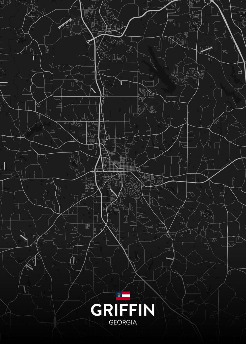 'Griffin GA' Poster, picture, metal print, paint by IMR Designs | Displate