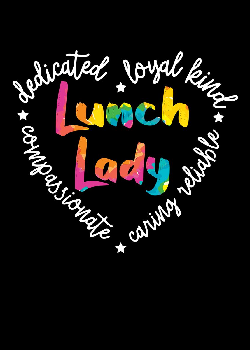 'Lunch Lady' Poster by NAO | Displate