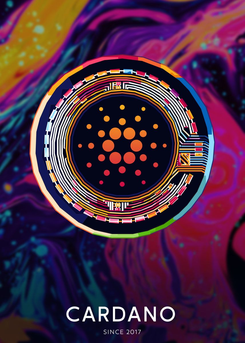 'Cardano' Poster, picture, metal print, paint by MK STUDIO | Displate