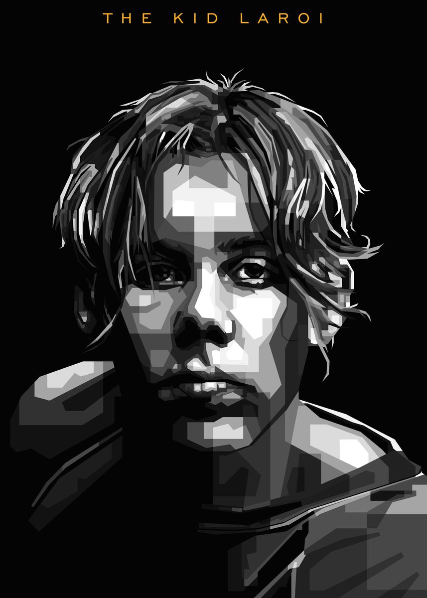 'The Kid LAROI' Poster, picture, metal print, paint by MK STUDIO | Displate