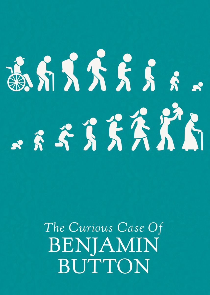 'Benjamin Button' Poster, picture, metal print, paint by Kurizura Art ...