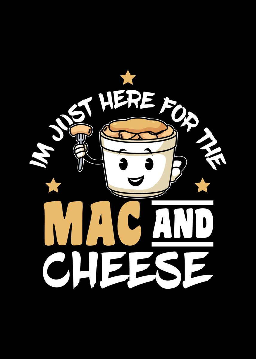 'Mac and Cheese' Poster, picture, metal print, paint by Sebastian ...