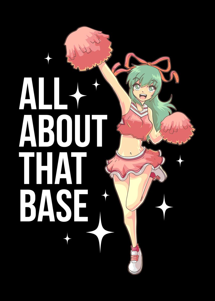 'All About That Base Cheer' Poster by CatRobot | Displate