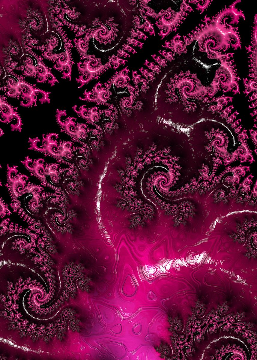 'Freaky Fractals 03' Poster by Luvcraft | Displate