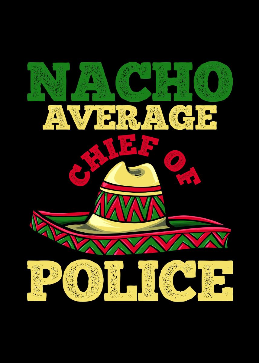 'Cinco de Mayo Police' Poster by Mealla | Displate