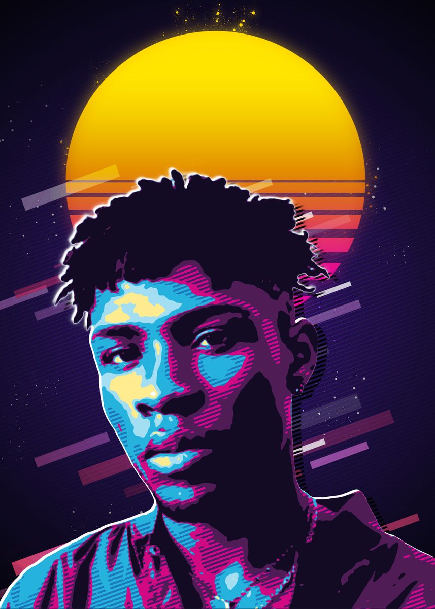 'Joeboy' Poster by Trending Music Retro | Displate