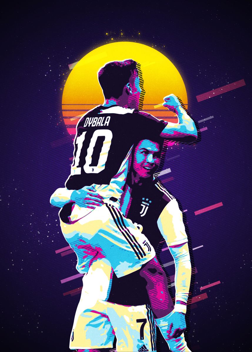 'Paulo Dybala Football ' Poster, picture, metal print, paint by Elysia ...