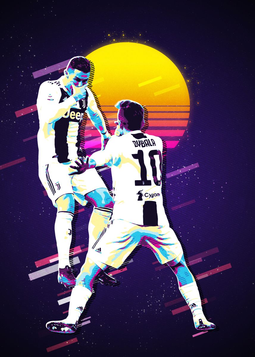 'Paulo Dybala Football ' Poster by Elysia | Displate