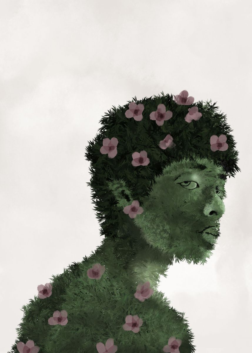 'I am Nature' Poster, picture, metal print, paint by Elisa Roselli ...