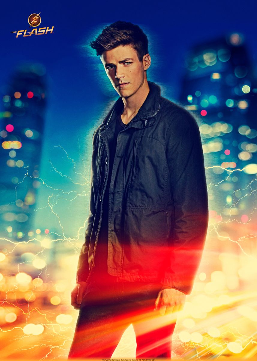 'Barry Allen' Poster, picture, metal print, paint by DC Comics | Displate