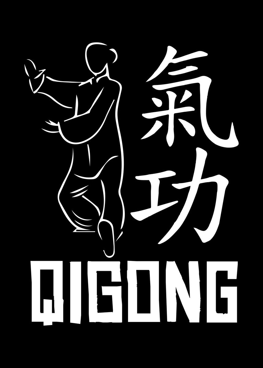 'Qigong Taichi' Poster by Sebastian Wünsche | Displate