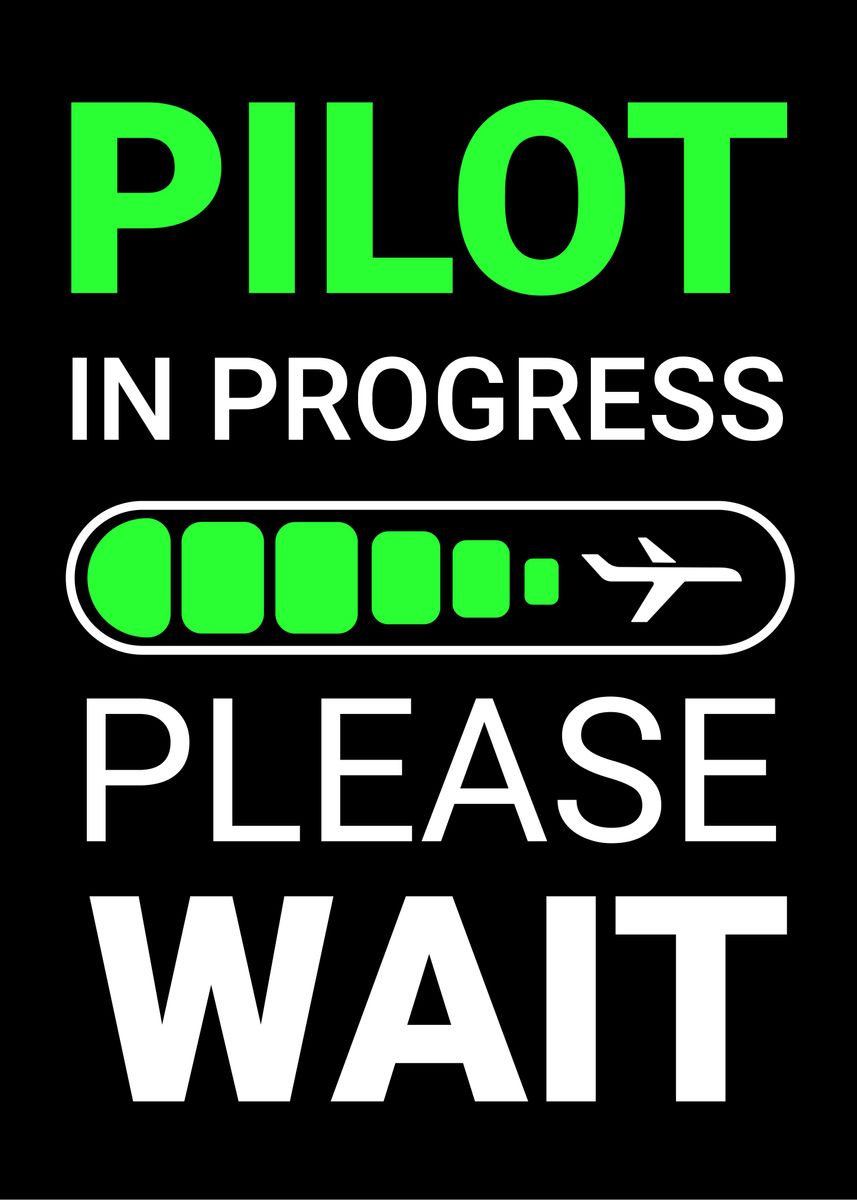'pilot plane aviation ' Poster, picture, metal print, paint by WallArt ...