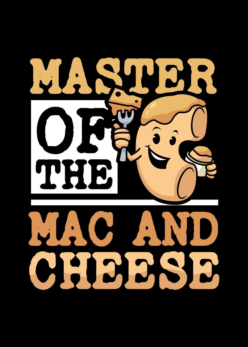 'Mac and Cheese' Poster, picture, metal print, paint by Sebastian ...