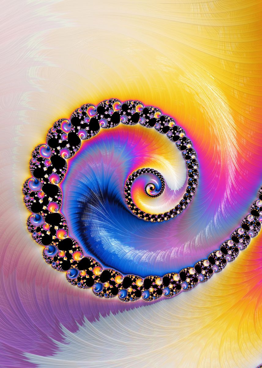 'Freaky Fractals 08' Poster, picture, metal print, paint by Luvcraft ...