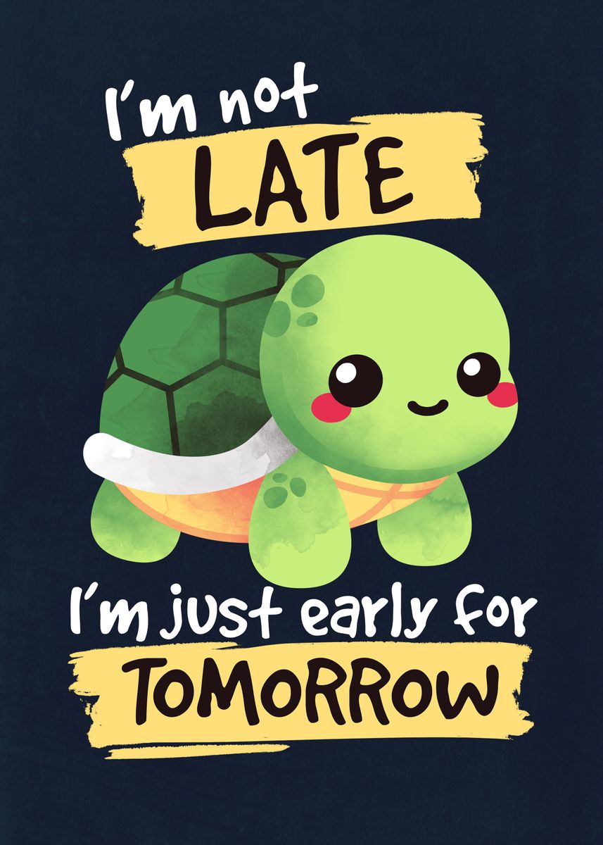 'Early for tomorrow' Poster, picture, metal print, paint by NemiMakeit ...