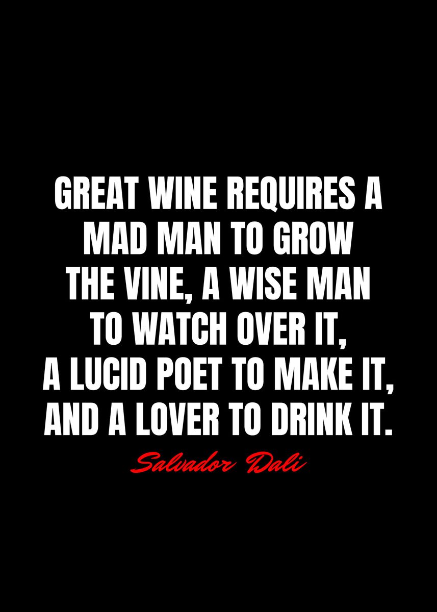 'Salvador Dali Quotes' Poster, picture, metal print, paint by Best ...