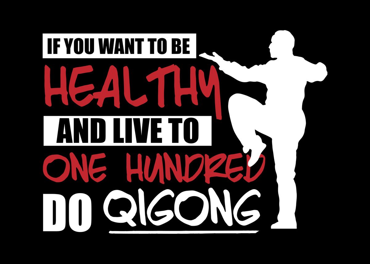 'Qigong Taichi' Poster by Sebastian Wünsche | Displate