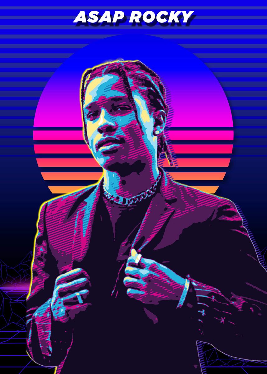 'asap rocky ' Poster by Top Collection Posters | Displate