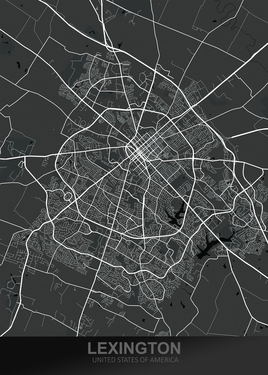 'Lexington USA' Poster by Zake Yonkou | Displate