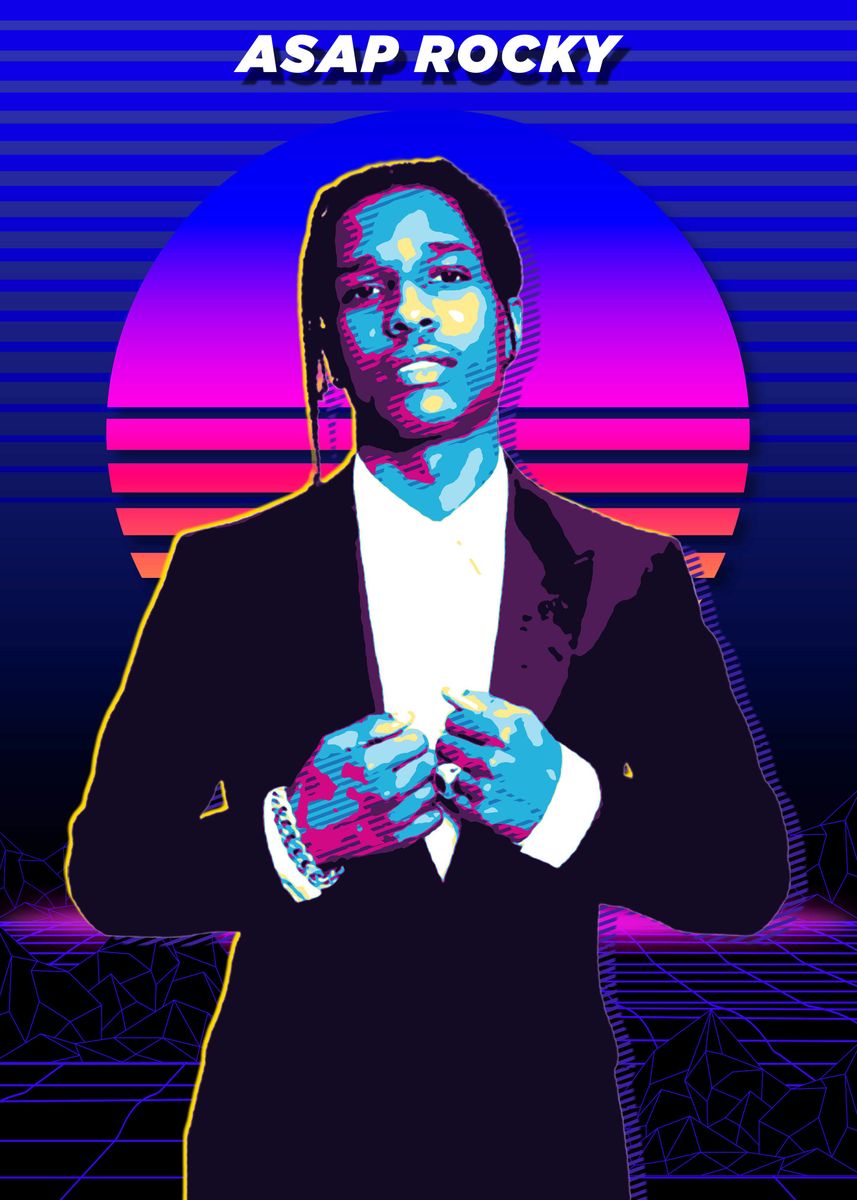 'asap rocky ' Poster by Top Collection Posters | Displate