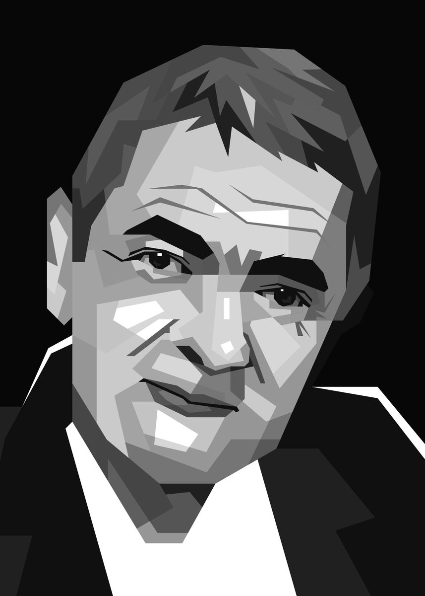 'ROWAN ATKINSON ART' Poster, picture, metal print, paint by Rochefort ...