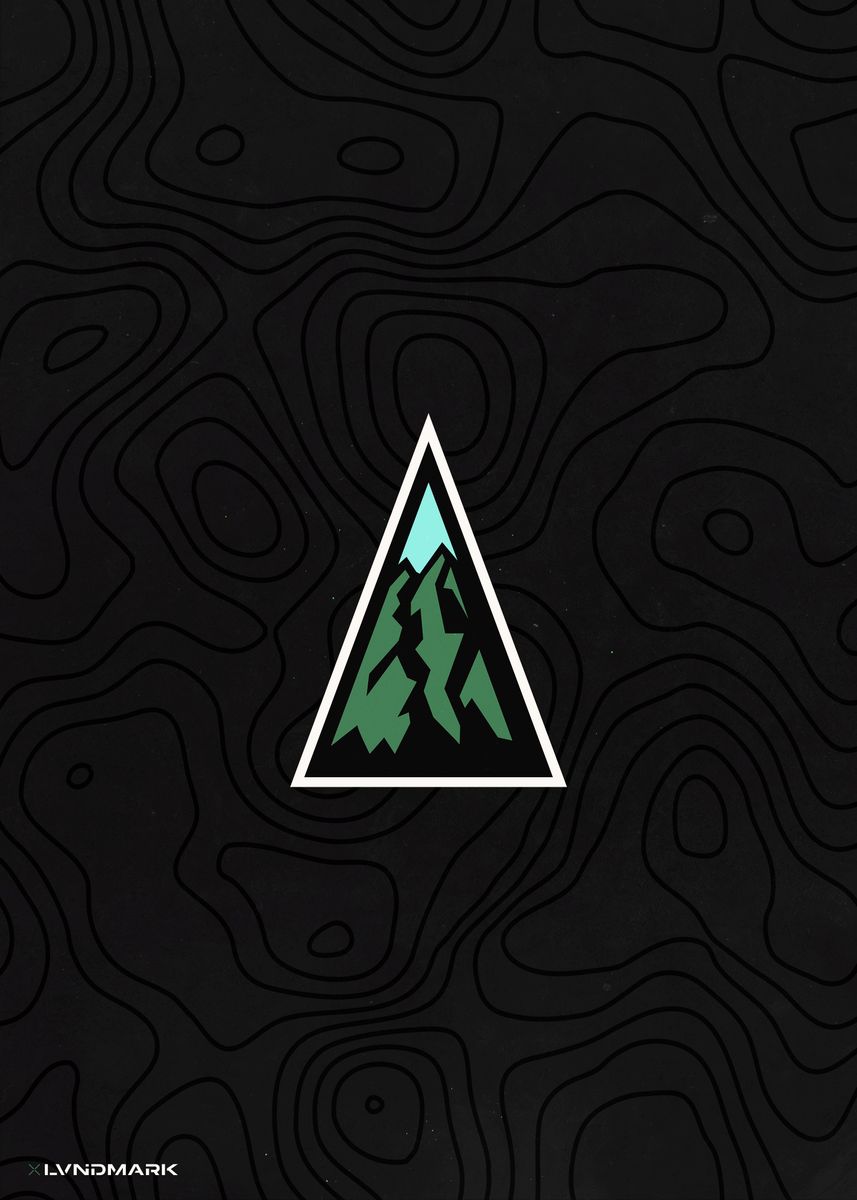 'LVNDMARK Original' Poster, picture, metal print, paint by LVNDMARK ...