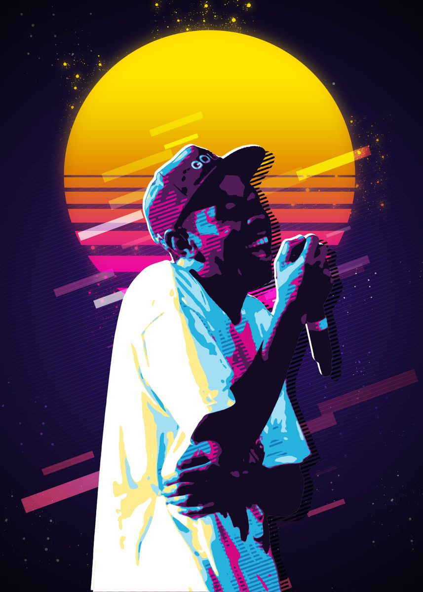 'Tyler the Creator' Poster by Trending Music Retro | Displate
