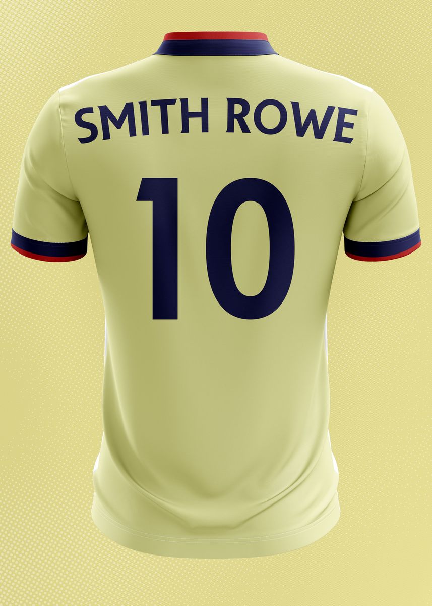 'Emile Smith Rowe' Poster, picture, metal print, paint by Jamie Pearce ...