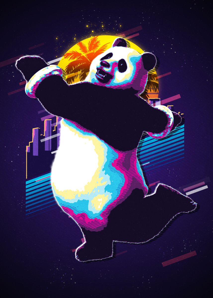 'Panda ' Poster by Animal Magic | Displate