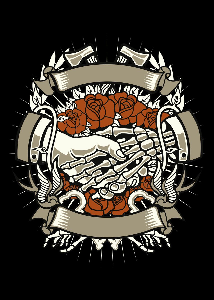 'Otherside' Poster, picture, metal print, paint by thetshirtshop2020 ...