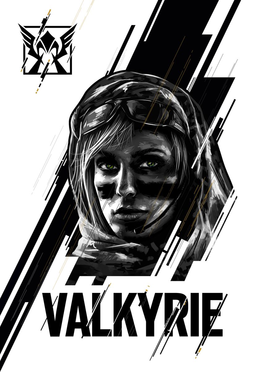 'Valkyrie' Poster, picture, metal print, paint by Rainbow Six Siege ...