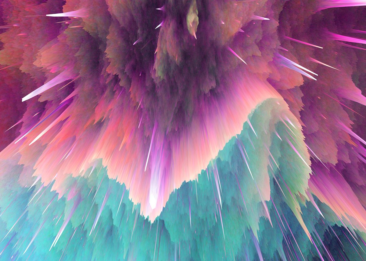 'Explosion' Poster by Devart | Displate