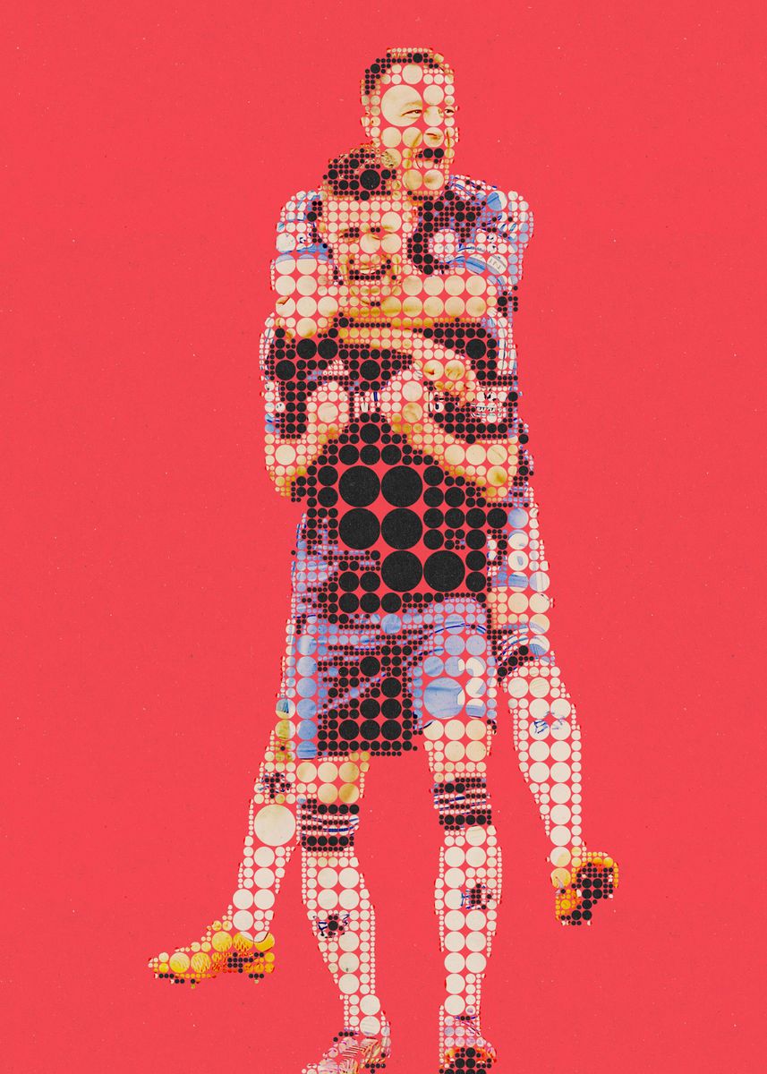 'Gary Cahill John Terry' Poster, picture, metal print, paint by Farwell ...