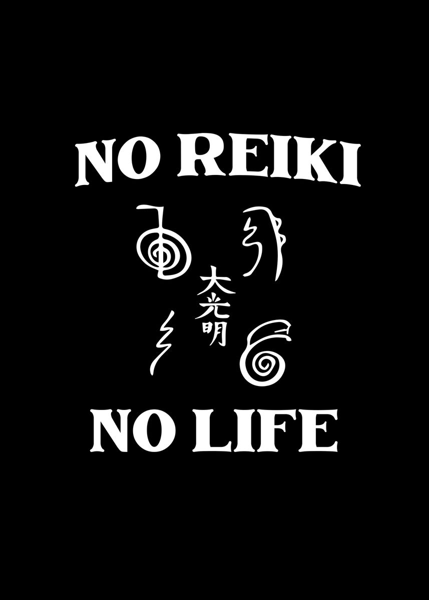 'Gifts for Reiki Masters' Poster by TW Design | Displate