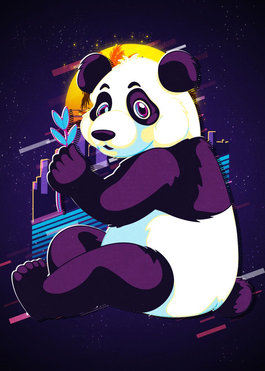 'Panda' Poster by Animal Magic | Displate