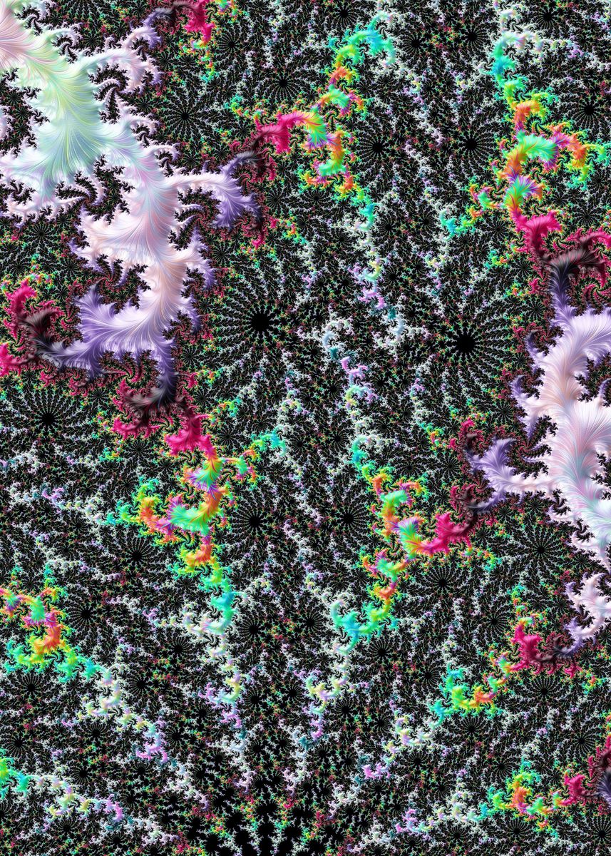 'Freaky Fractals 41' Poster, picture, metal print, paint by Luvcraft ...