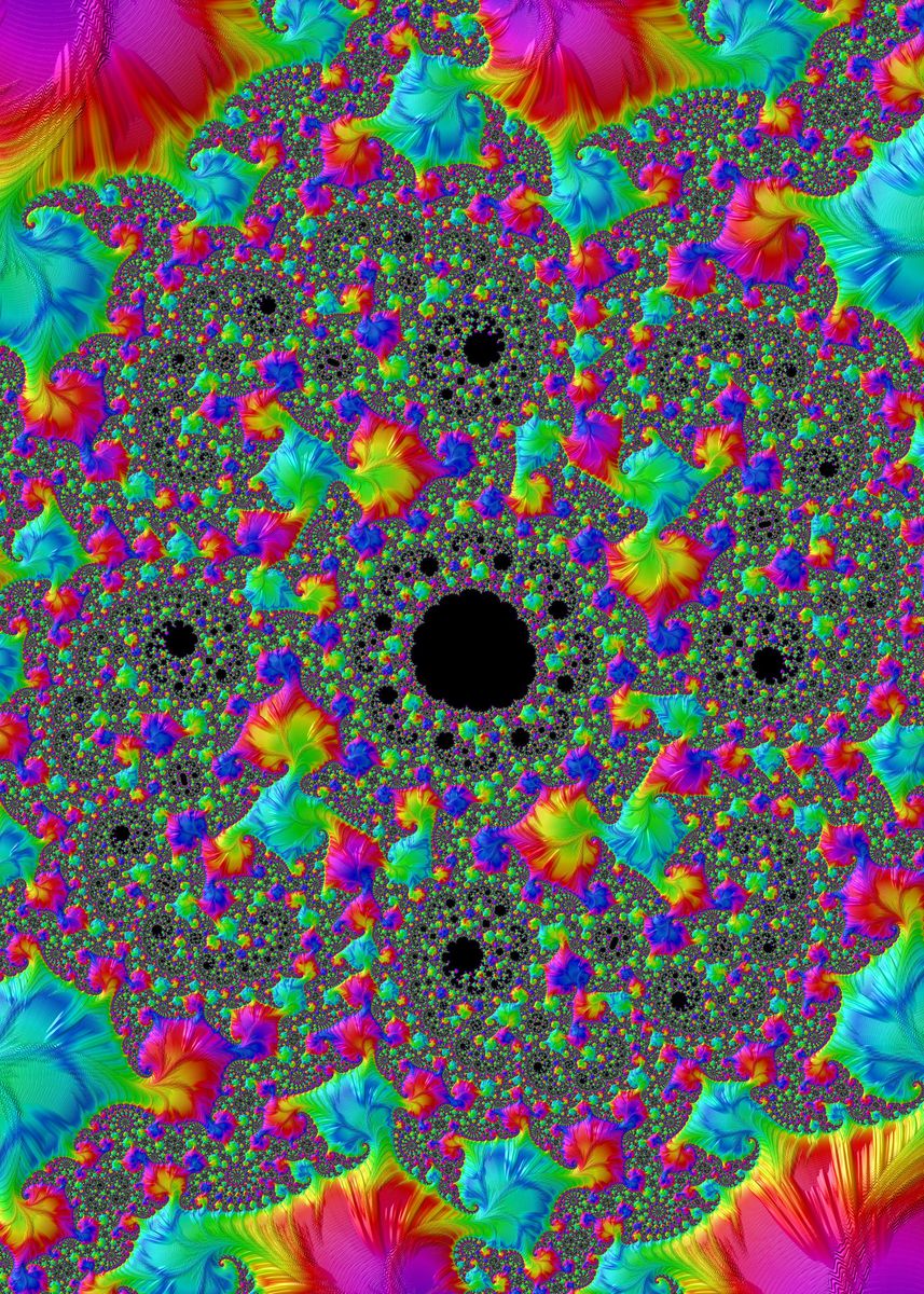 'Freaky Fractals 43' Poster, picture, metal print, paint by Luvcraft ...