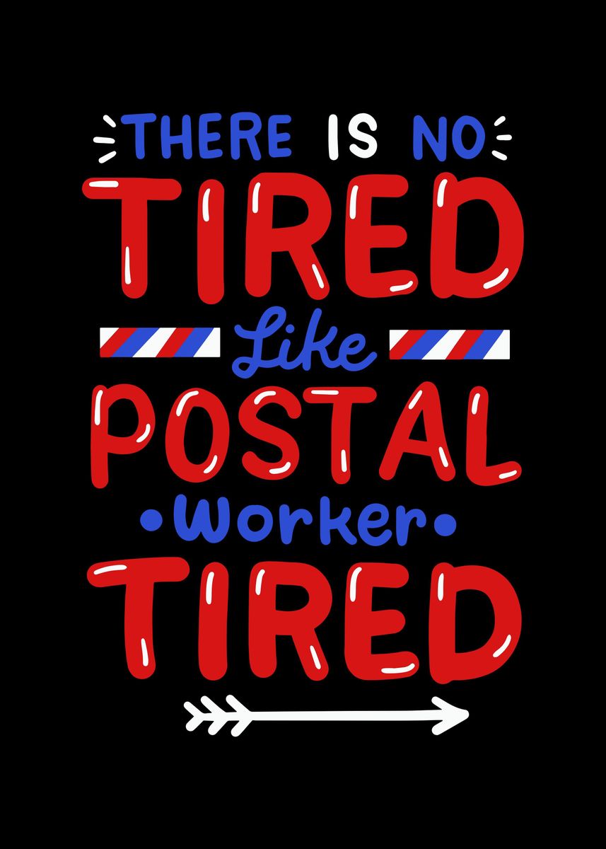 'There Is No Tired Like' Poster by Uwe Seibert | Displate