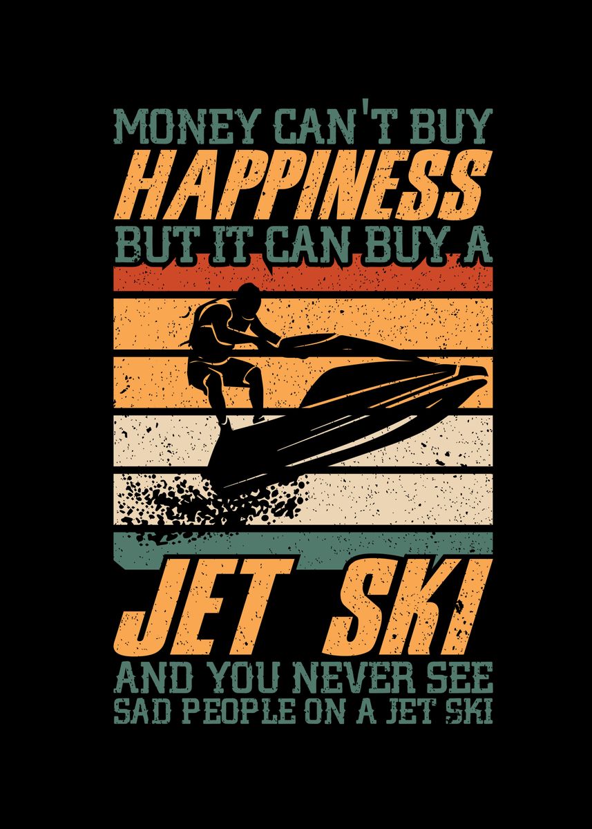 'Jet Ski' Poster by Steven Zimmer | Displate