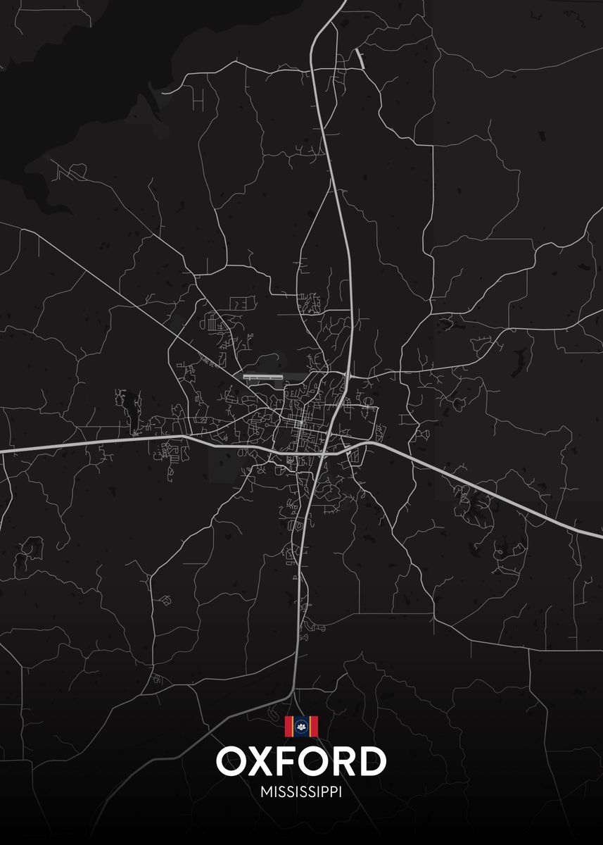 'Oxford MS' Poster, picture, metal print, paint by IMR Designs | Displate