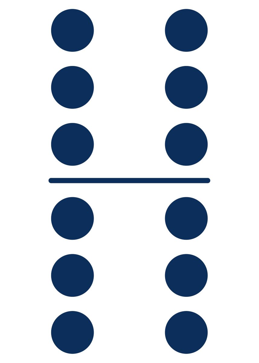 'Double Six' Poster, picture, metal print, paint by ujang sendiana ...