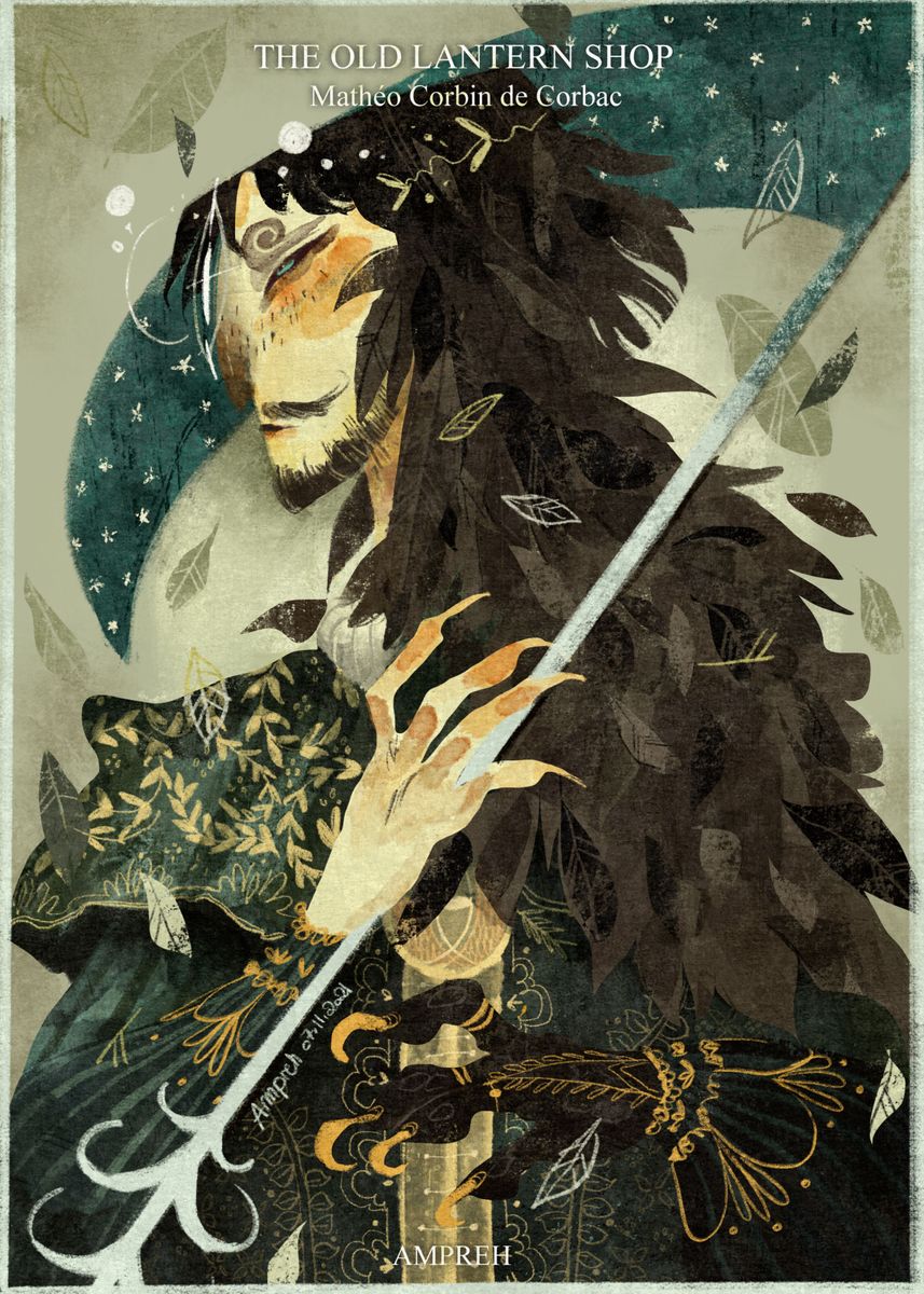 'The sad Knight' Poster, picture, metal print, paint by Ampreh | Displate