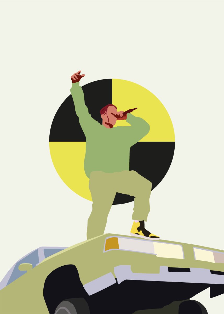 'Asap Rocky Minimal' Poster by Fr3aky | Displate