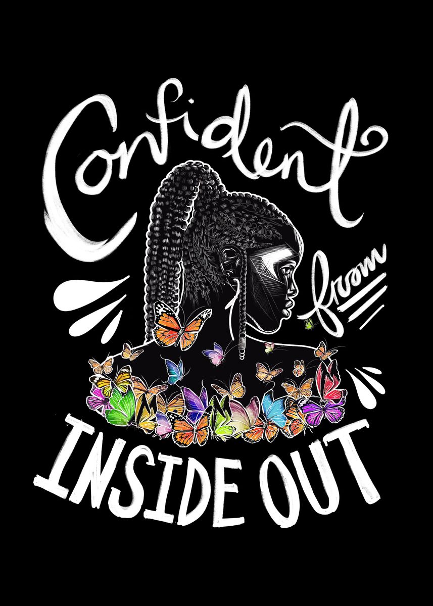 'Afro African Melanin Queen' Poster by Alexander Roose | Displate