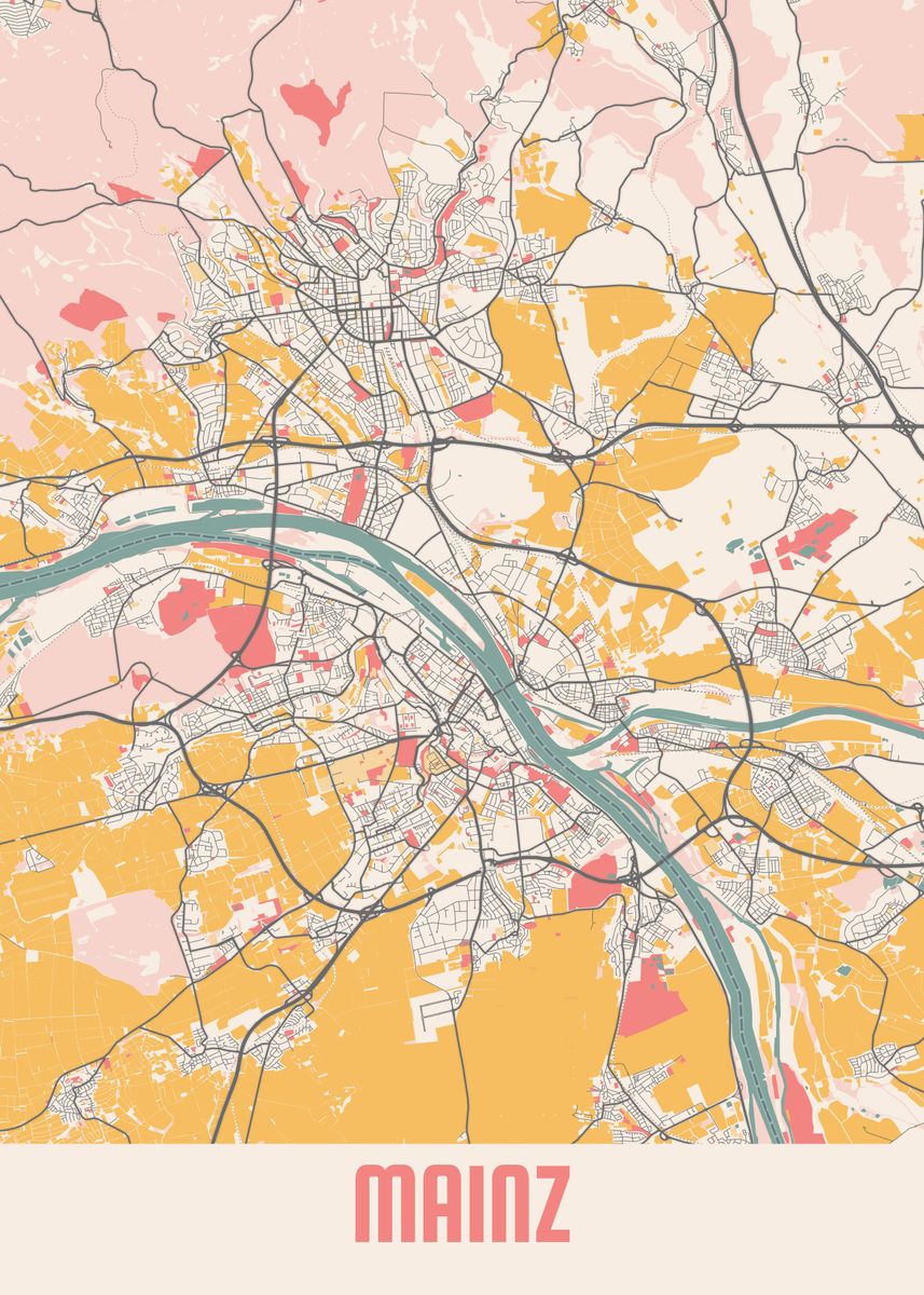 'MAINZ ' Poster, picture, metal print, paint by Brock Lesnar | Displate